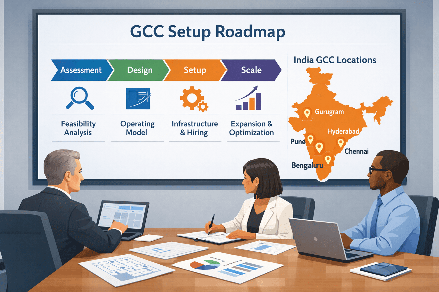 Global Capability Center Setup Guide for India Expansion
